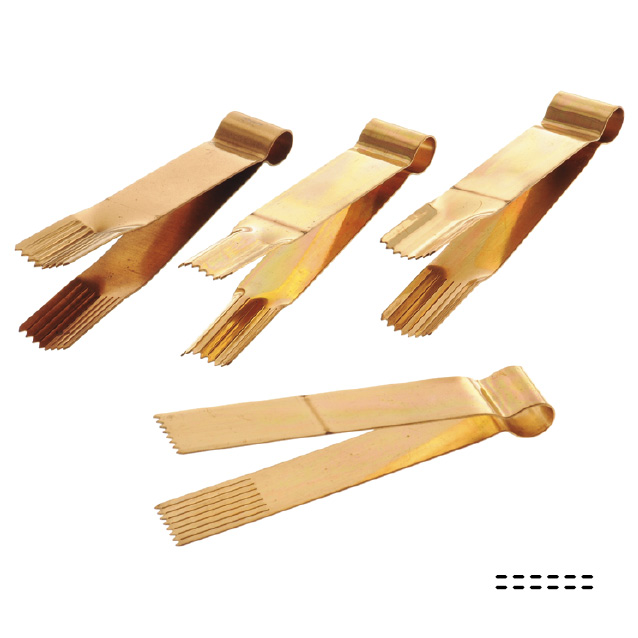 Marzipan-Nippers serrated - straight line,