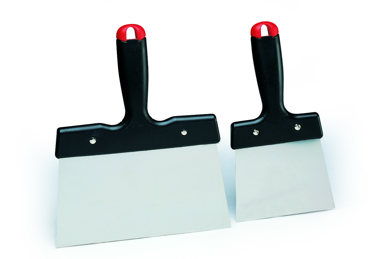 Stainless steel scrapers